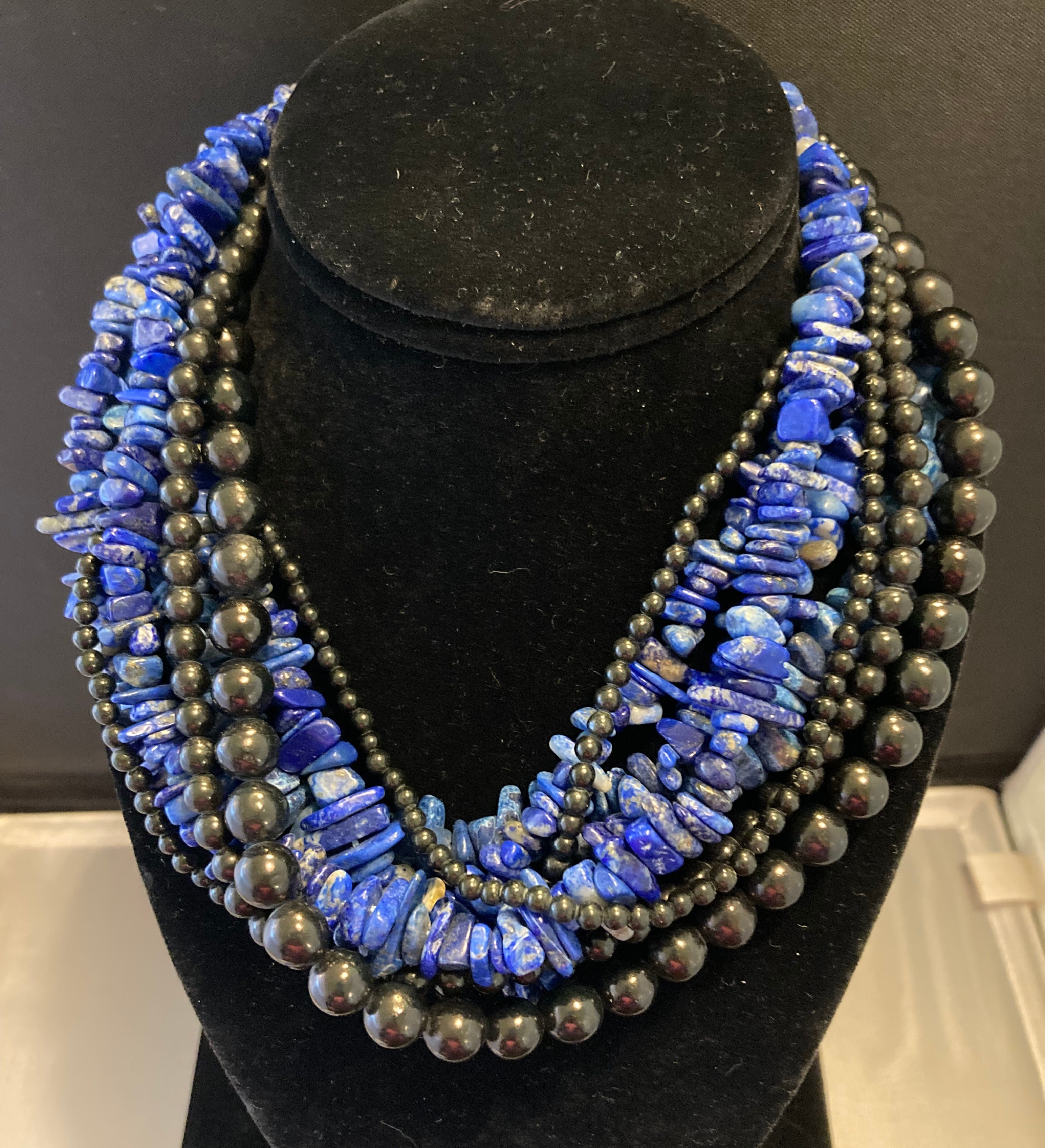 Lapis, Jet – Rebecca Collins Jewelry