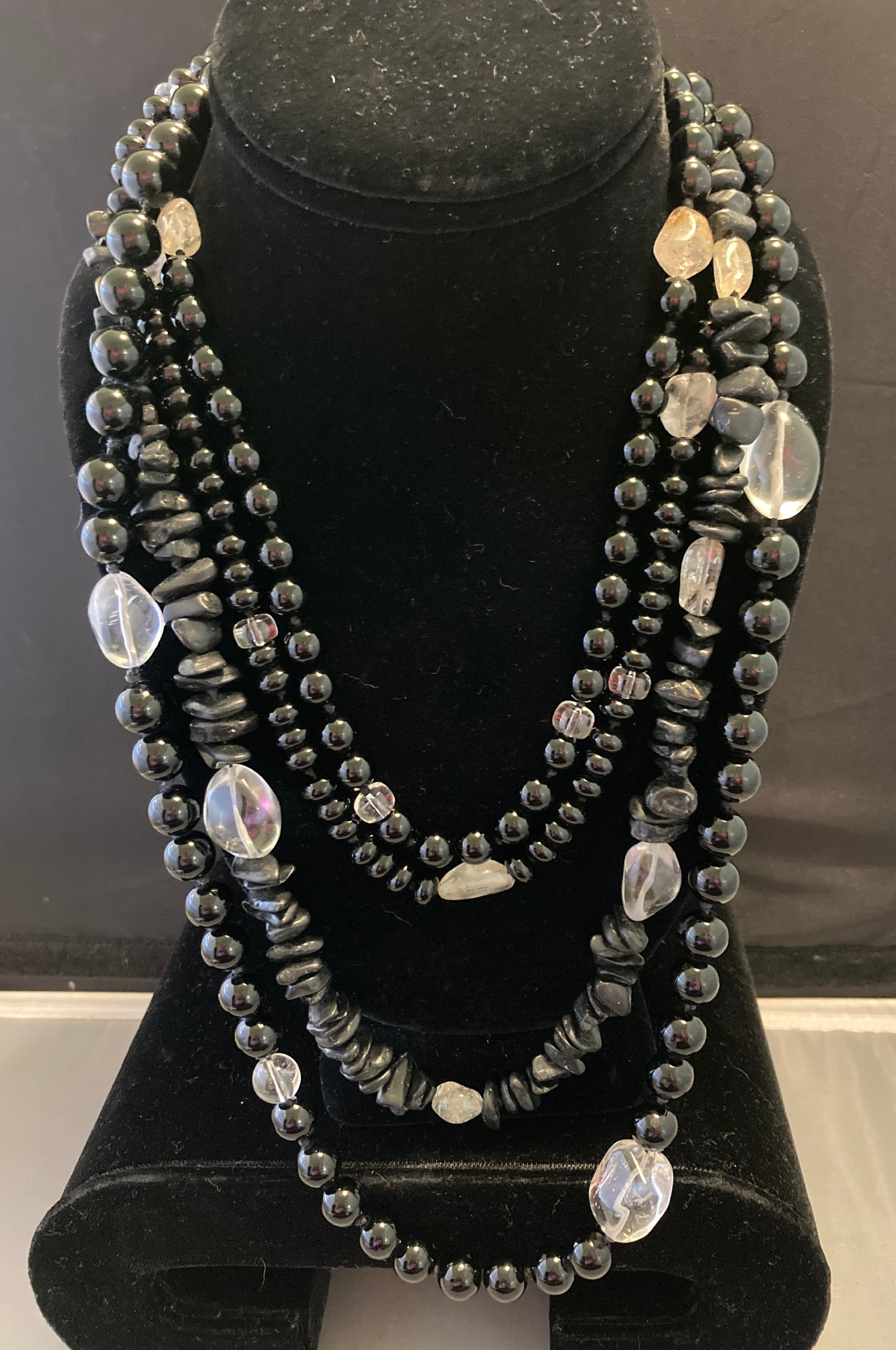 Jet, Crystal – Rebecca Collins Jewelry